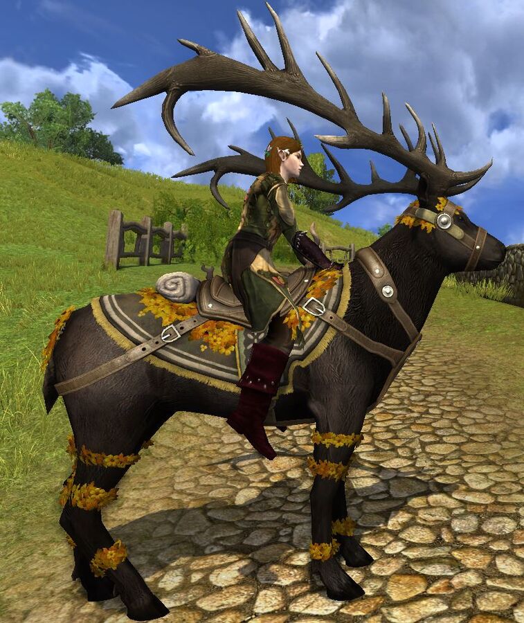 Elk of the Forest-spirit - Lotro-Wiki.com